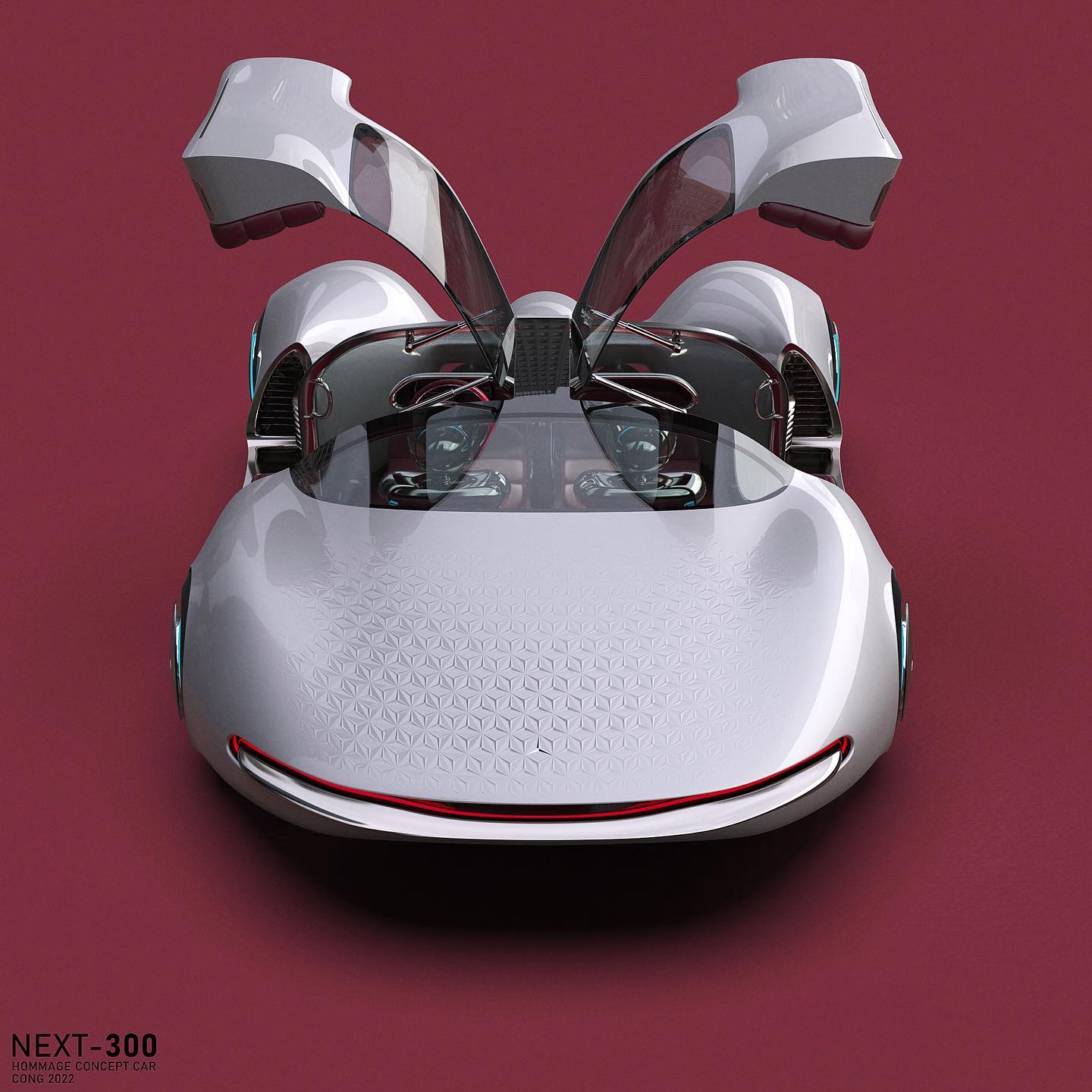 Mercedes-Benz Next-300 Hommage project by Cong | Auto Lux