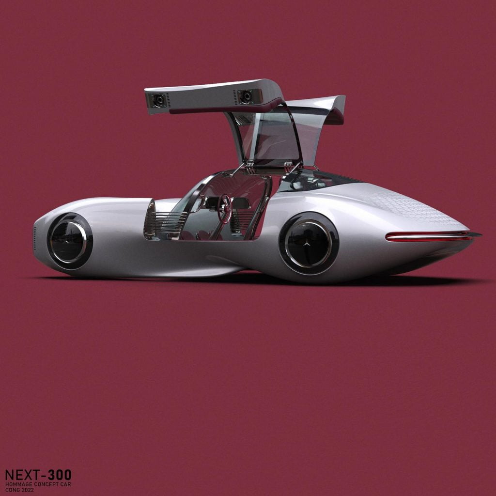 Mercedes-Benz Next-300 Hommage project by Cong | Auto Lux