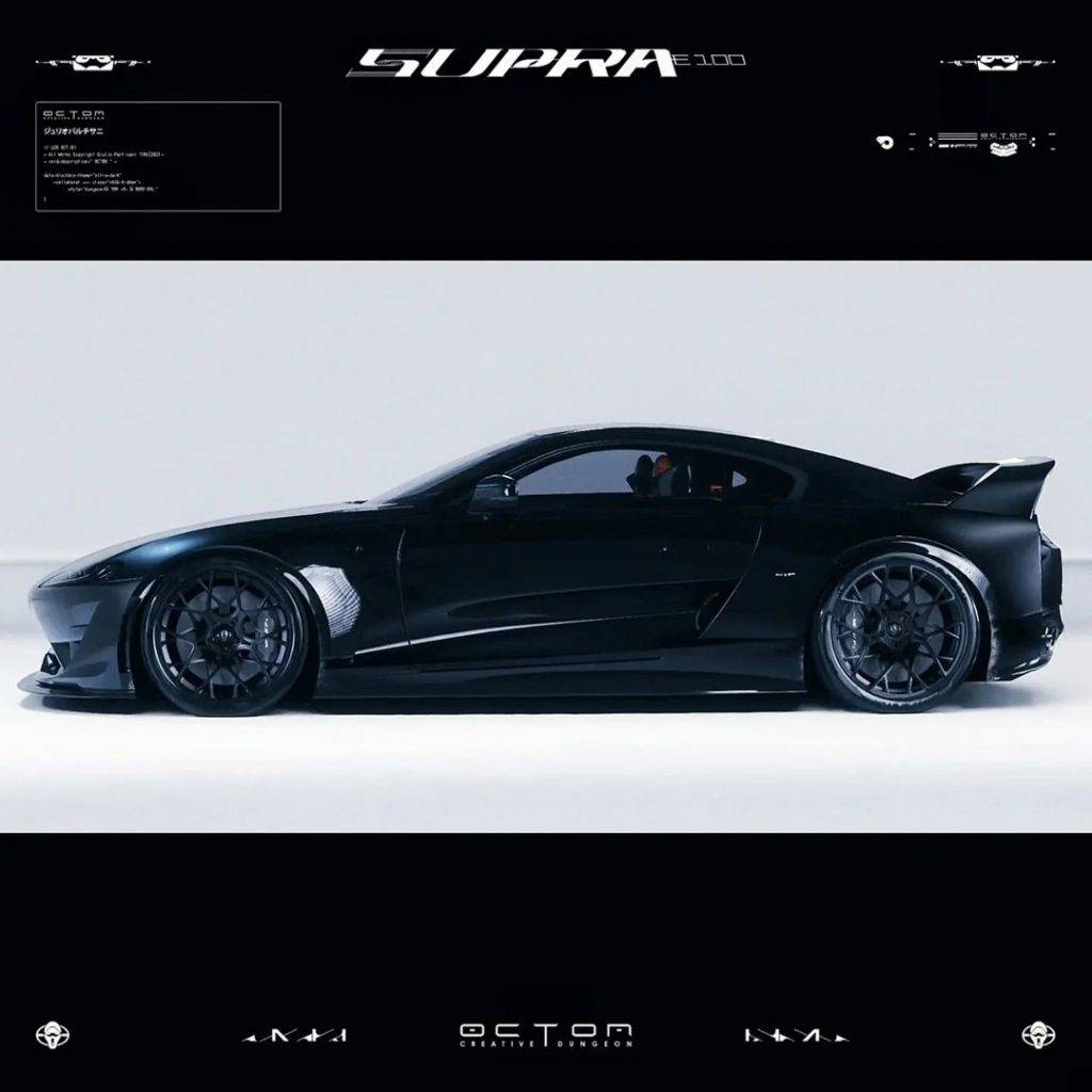 2025 Supra Æ100 in Full Black Designed by Giulio Partisani | Auto Lux