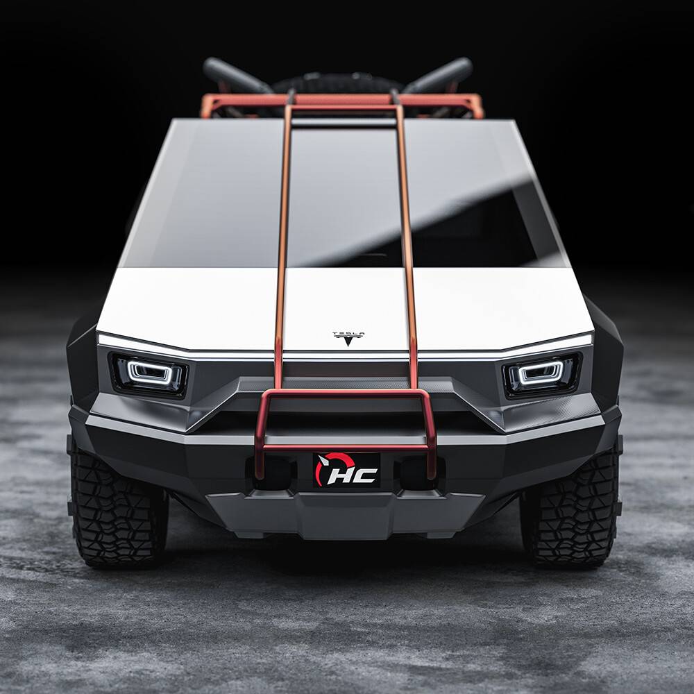 Tesla CyberTruck 6x6 Concept Designed By Rostislav Prokop | Auto Lux