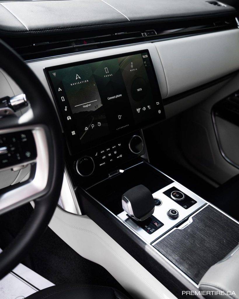 2023 Lowered Gloss Black Range Rover Sitting on Forgiato Wheels | Range ...