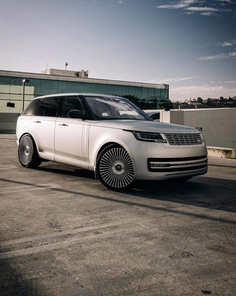 2023 Range Rover Full Satin Aluminum Wrap by RDB | Range Rover Fans