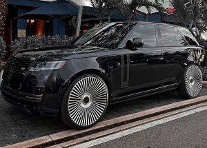 Full Black Range Rover on Velos Forged Wheels, BEAST | Range Rover Fans