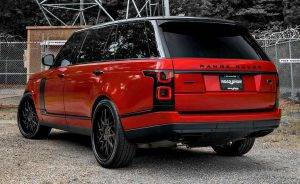 Red And Black Range Rover L RS Edition | Range Rover Fans